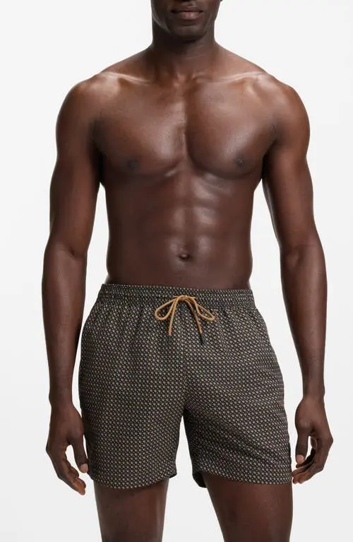 BOSS Vibe Swim Trunks - Black