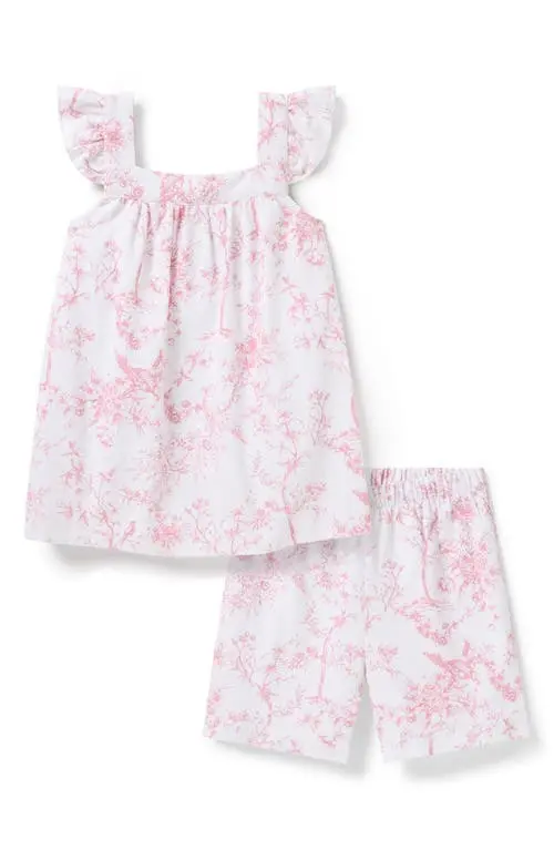 PETITE PLUME Madeline Romper - Pink