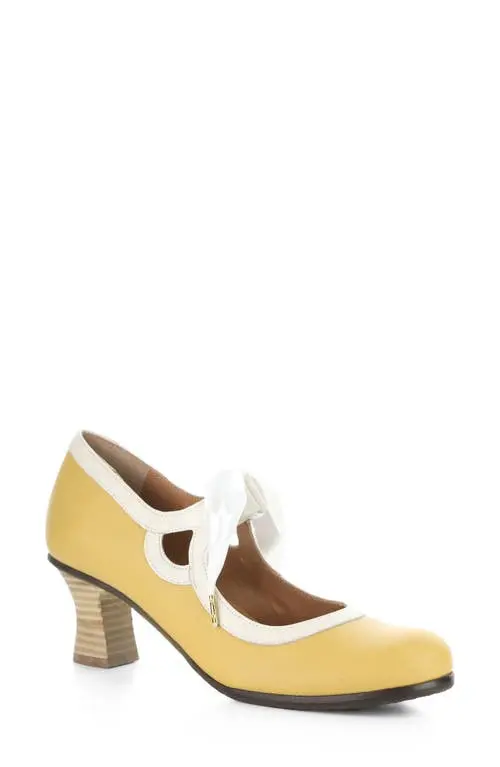 Fly London Bupy Pump - Bumble Bee Off White