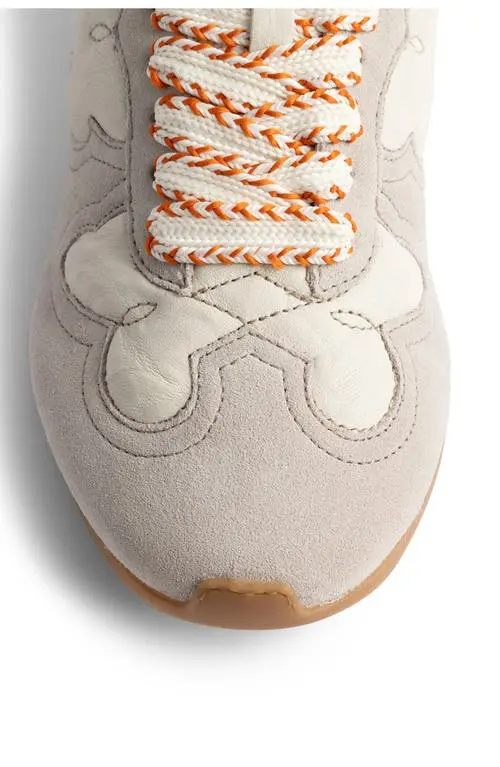 Zadig&Voltaire Dance Lace-up Sneakers - Ice