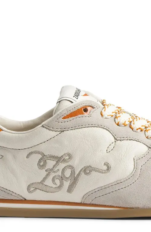 Zadig&Voltaire Dance Lace-up Sneakers - Ice