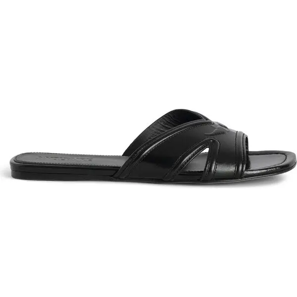 Zadig&Voltaire Azora Slide Sandal - Noir