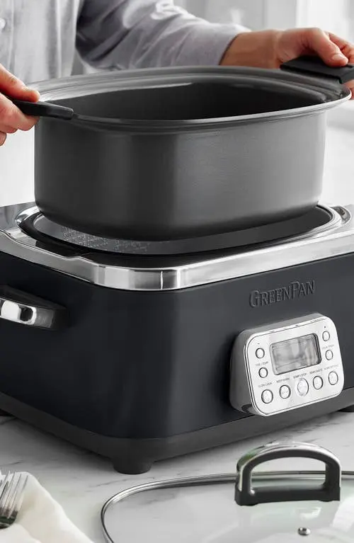 GREENPAN Elite 14-in-1 6-quart Slow Cooker - Black