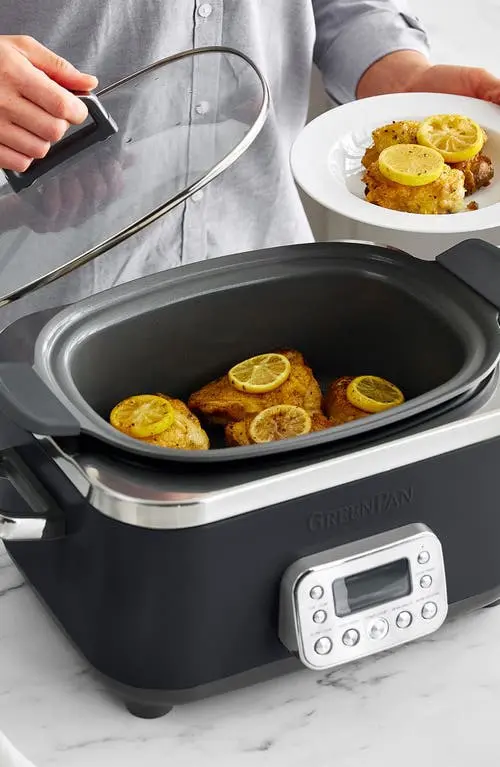 GREENPAN Elite 14-in-1 6-quart Slow Cooker - Black
