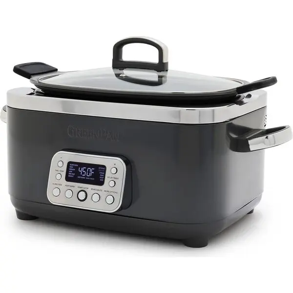 GREENPAN Elite 14-in-1 6-quart Slow Cooker - Graphite