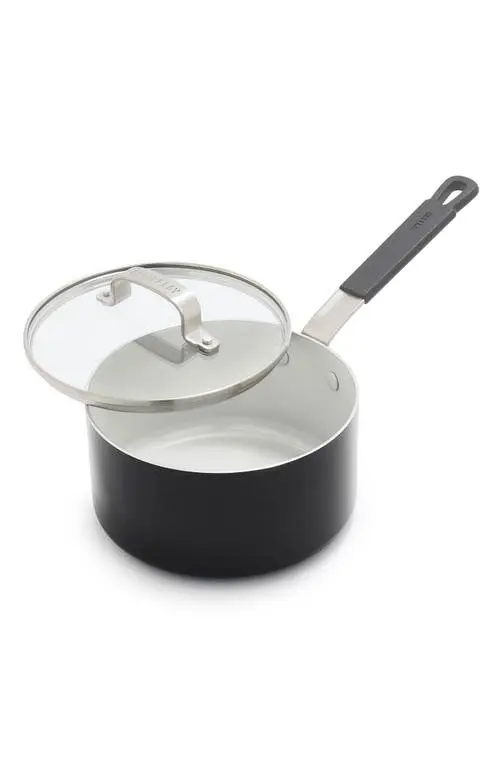 GREENPAN X Bobby Flay Professional Ceramic Nonstick 2.53-quart Saucepan With Lid - Graphite