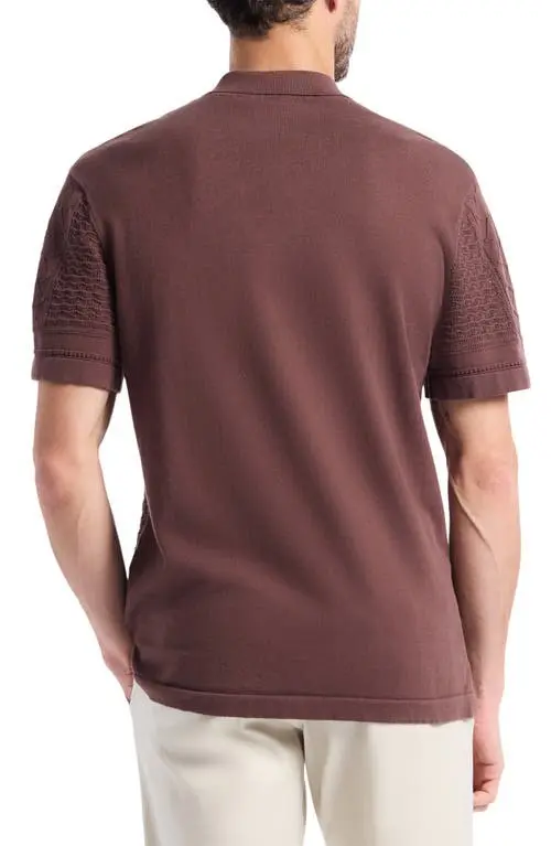 Robert Graham Cotton Pointelle Button-up Sweater