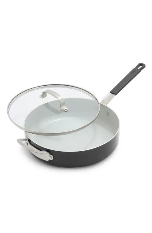 GREENPAN X Bobby Flay Professional Ceramic Nonstick 4.5-quart Sauté Pan With Lid - Graphite