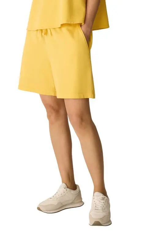 Eileen Fisher Organic Cotton Drawstring Walking Shorts
