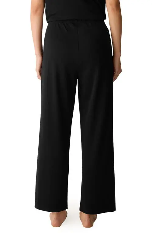 Eileen Fisher Pull-on Organic Cotton Ankle Pants