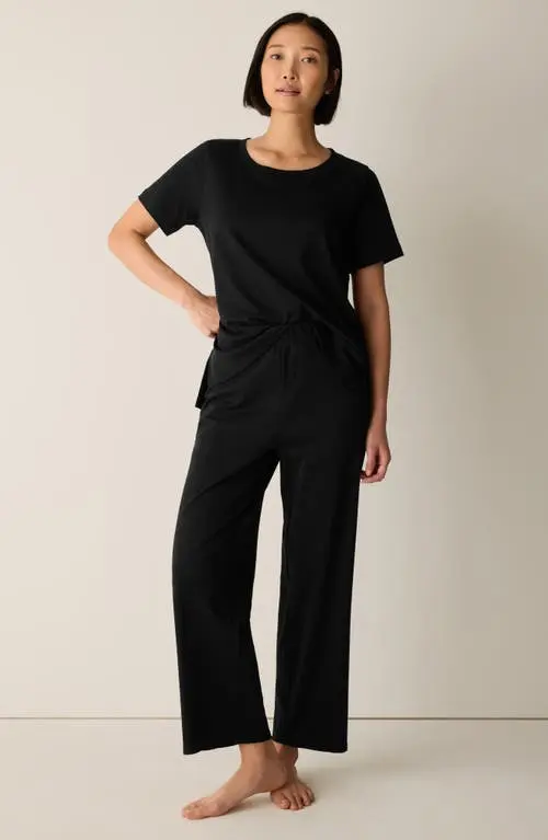 Eileen Fisher Pull-on Organic Cotton Ankle Pants