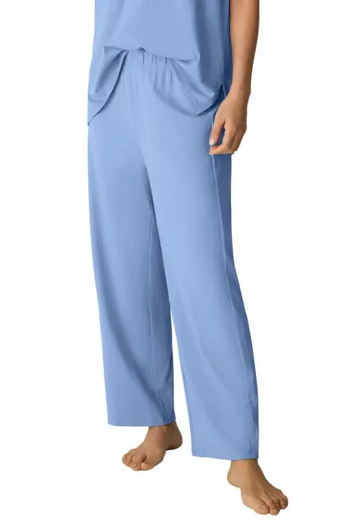 Eileen Fisher Pull-on Organic Cotton Ankle Pants - Skylight