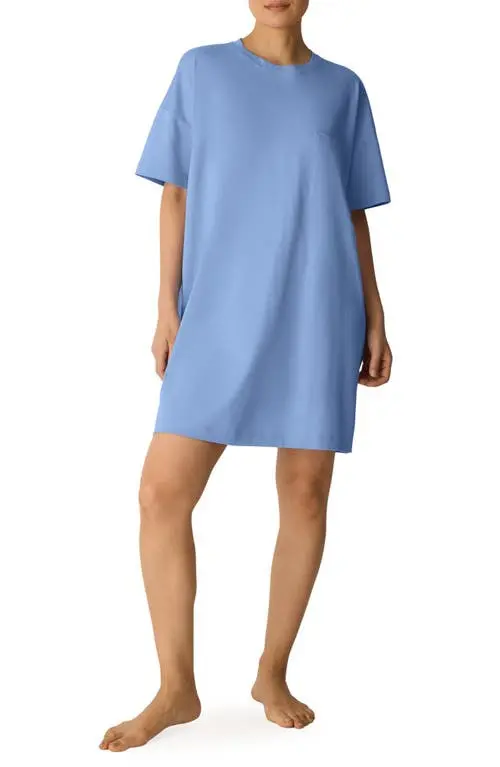 Eileen Fisher Crewneck Organic Cotton Sleep Shirt
