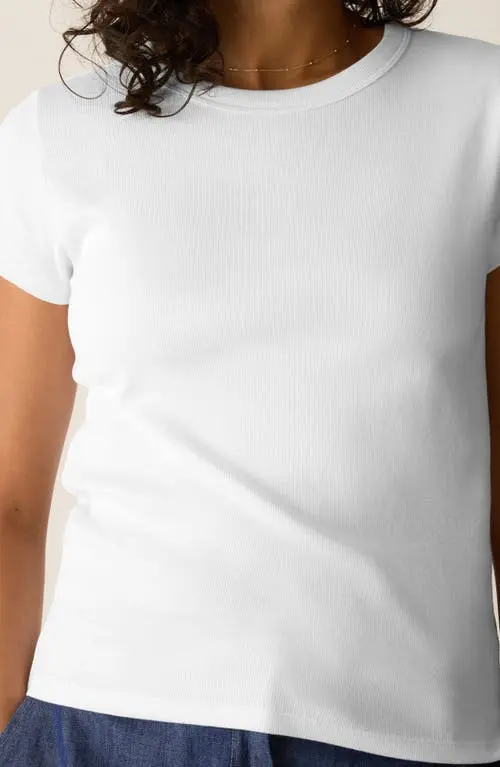 Eileen Fisher Crewneck T-shirt - White