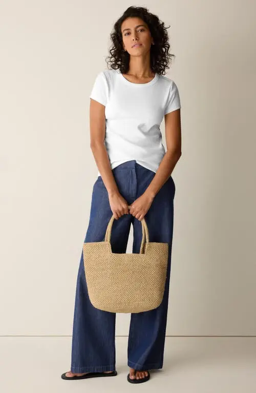 Eileen Fisher Crewneck T-shirt - White