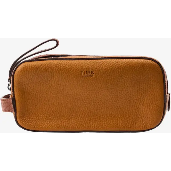 TUSK Ascot Toiletry Case - Tan