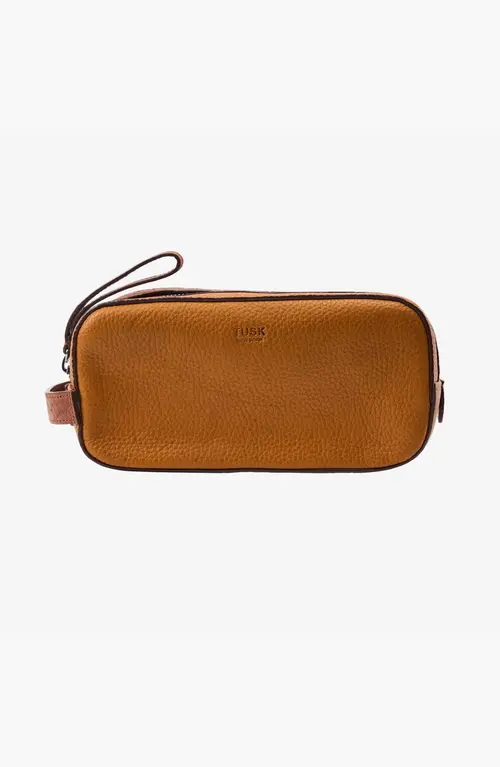 TUSK Ascot Toiletry Case - Tan