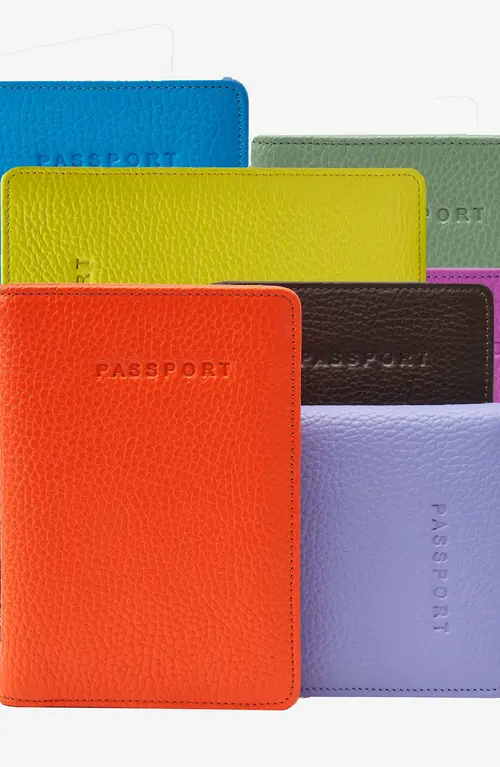 TUSK Ascot Passport Wallet - Azure