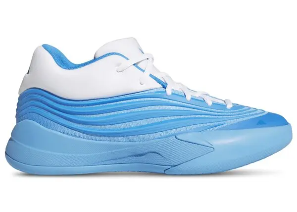Adidas Dame Lucid Aqua Sneakers - Blue Burst/cloud White/lucid Ray Blue