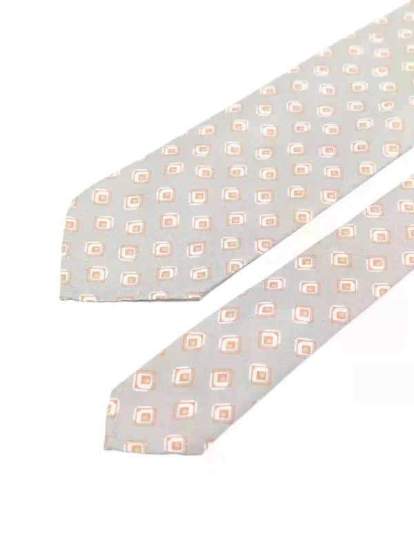 LARDINI Patterned Neck Tie