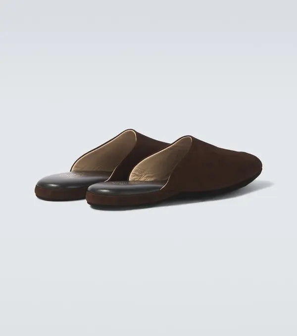 Charvet Suede Slippers
