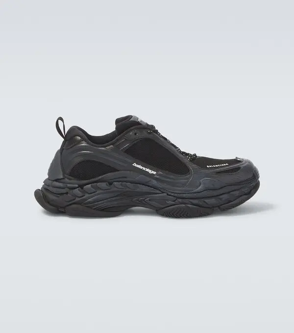 Balenciaga Triple S.2 Lace-up Sneakers - Black