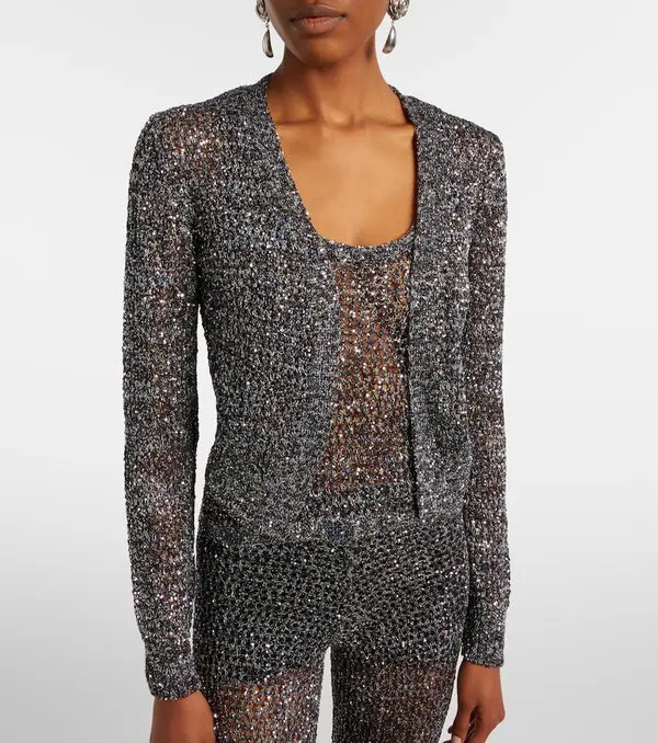Missoni Sequined Lamé Cardigan
