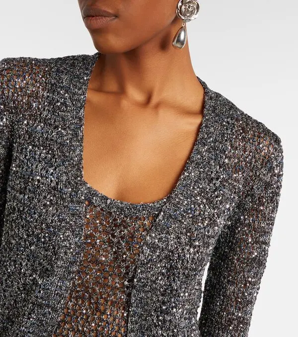 Missoni Sequined Lamé Cardigan