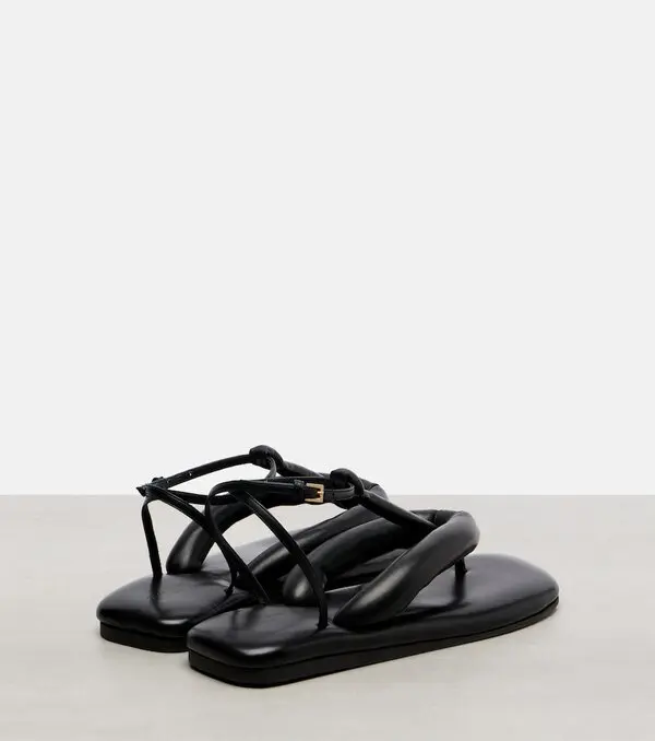 Givenchy Boudoir Thong Sandals - Black