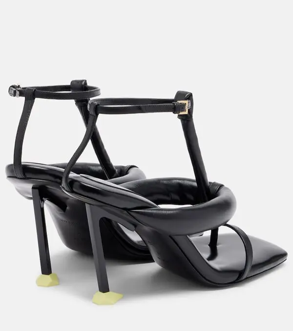 Givenchy Boudoir Leather Thong Sandals