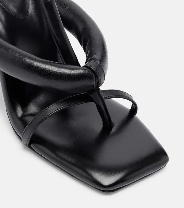 Givenchy Boudoir Leather Thong Sandals