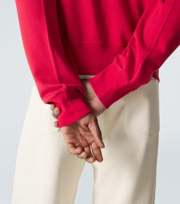 Auralee Cotton, Wool And Silk Sweatshirt