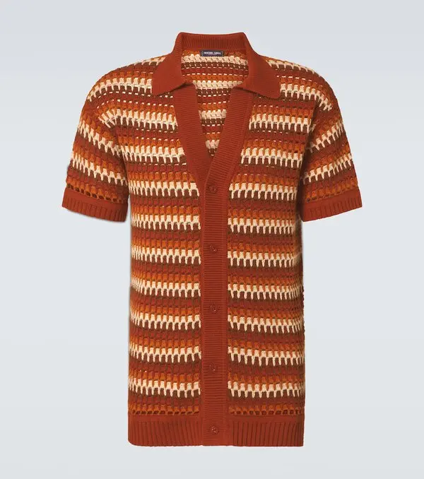Frescobol Carioca Pinto Crochet Cotton Shirt - Neutrals