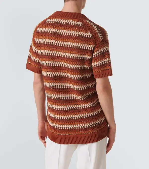 Frescobol Carioca Pinto Crochet Cotton Shirt - Neutrals