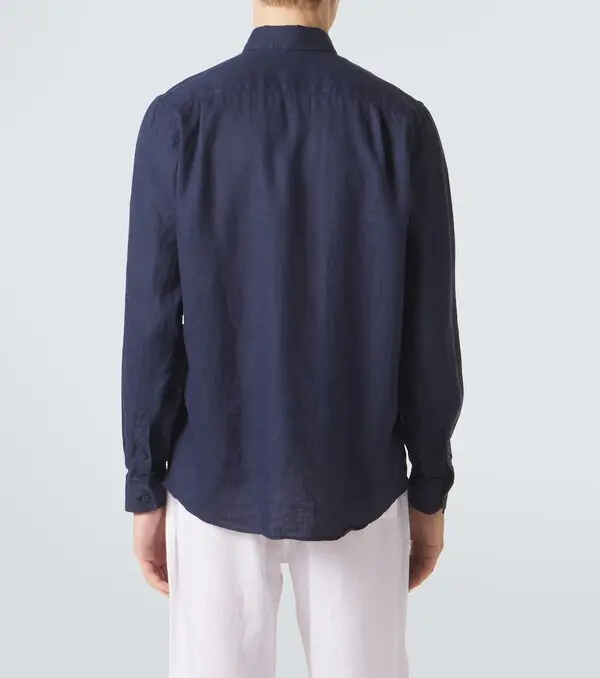 Vilebrequin Linen Shirt - Blue