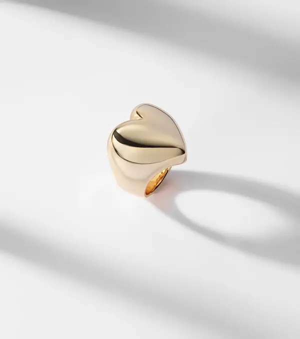 JENNIFER FISHER Puffy Heart Ring - Gold