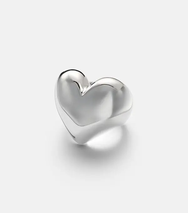 JENNIFER FISHER Puffy Heart -plated Ring - Silver