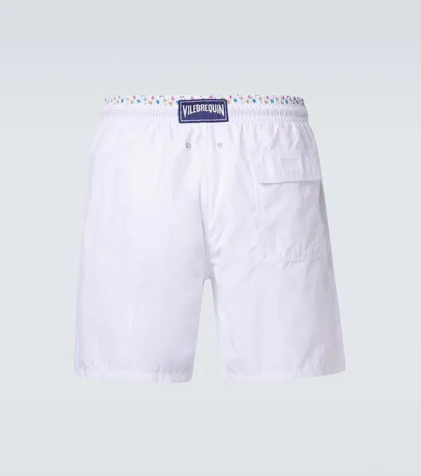 Vilebrequin Printed Swim Trunks - White