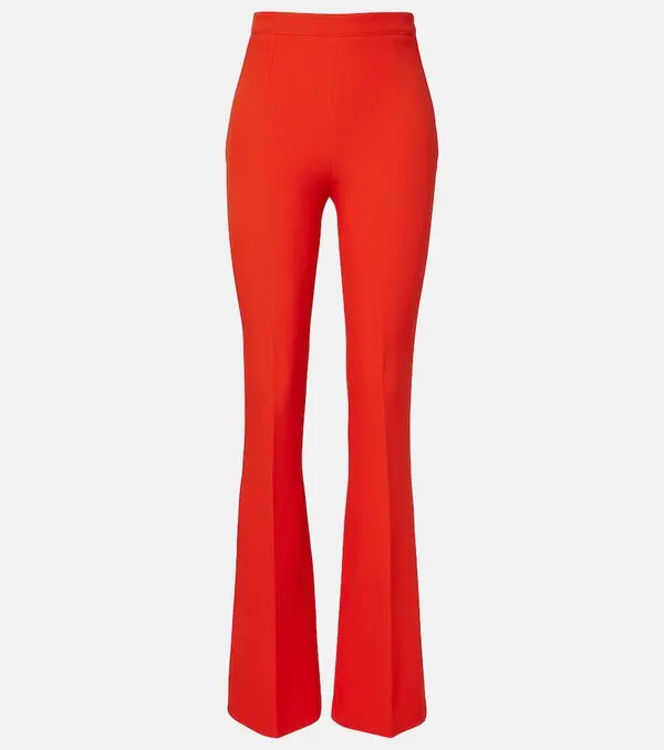 Safiyaa Alexa Crêpe Flare Pants