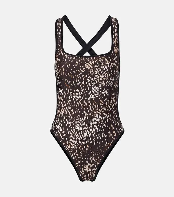Attico Leopard-print Swimsuit