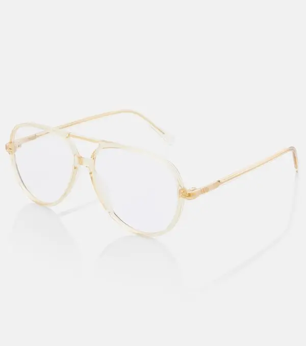 Valentino Garavani V Vlogo Aviator Glasses