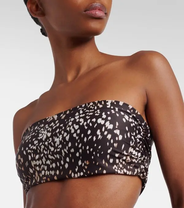 Attico Leopard-print Two-piece Bikini