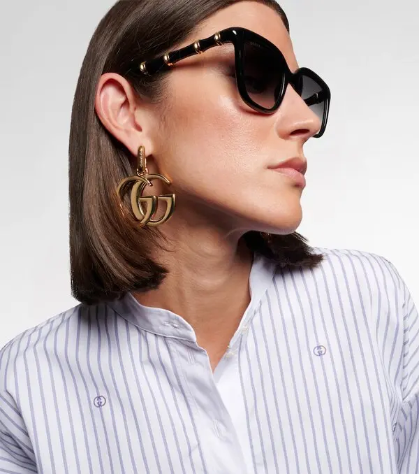 Gucci Bamboo Square Sunglasses