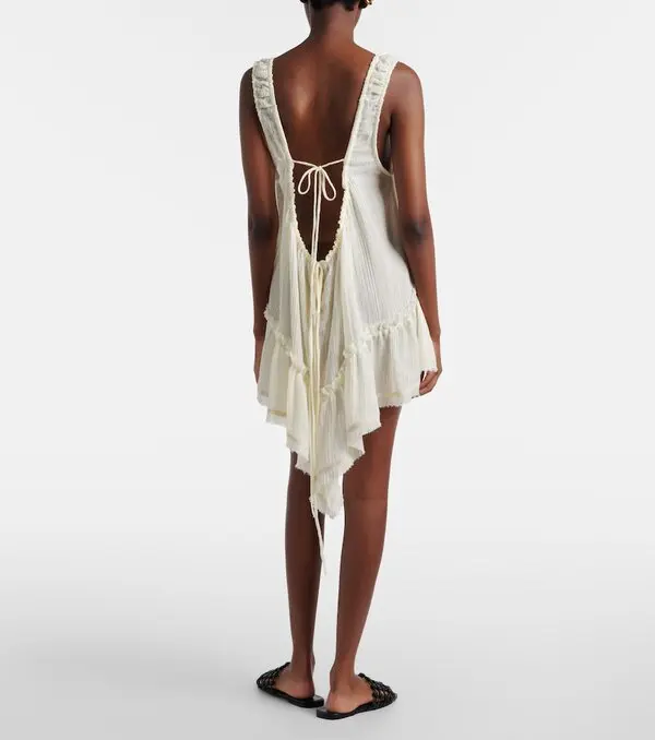 Attico Cotton Mini Dress