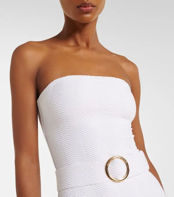 ALEXANDRA MIRO Iris Belted Swimsuit