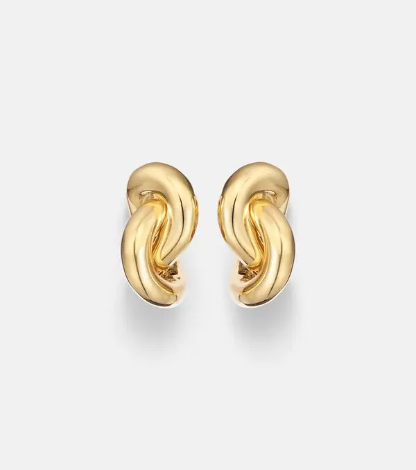 ENGELBERT Legacy Knot Small 18kt Yellow Earrings - Gold