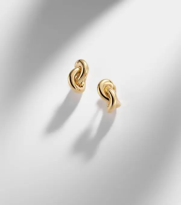 ENGELBERT Legacy Knot Small 18kt Yellow Earrings