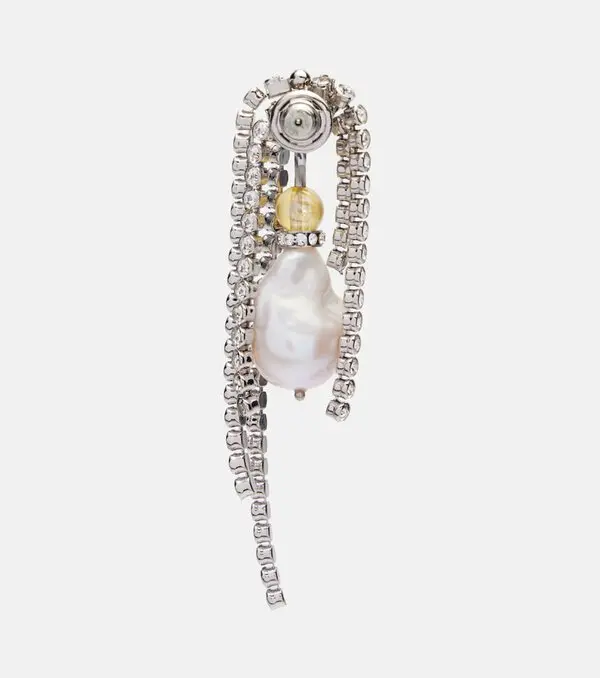 Dries Van Noten Embellished Drop Earrings