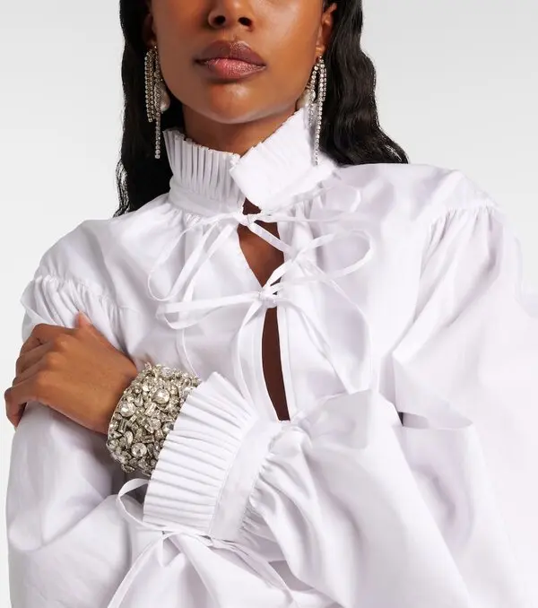 Dries Van Noten Embellished Drop Earrings