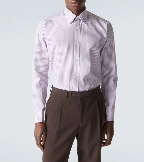 Charvet Striped Cotton Shirt